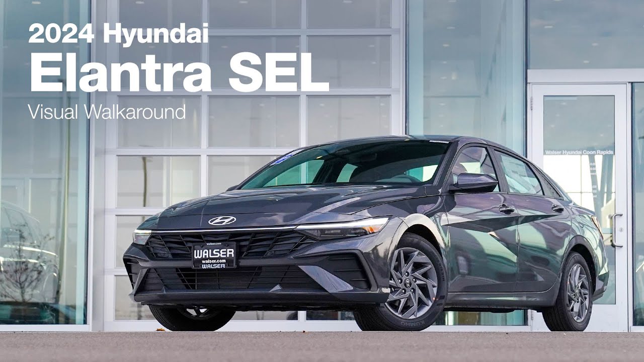 2024 Hyundai Elantra SEL | Visual Walkaround - YouTube
