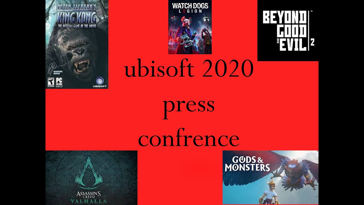 Ubisoft press conference 2020 Wishlist - YouTube
