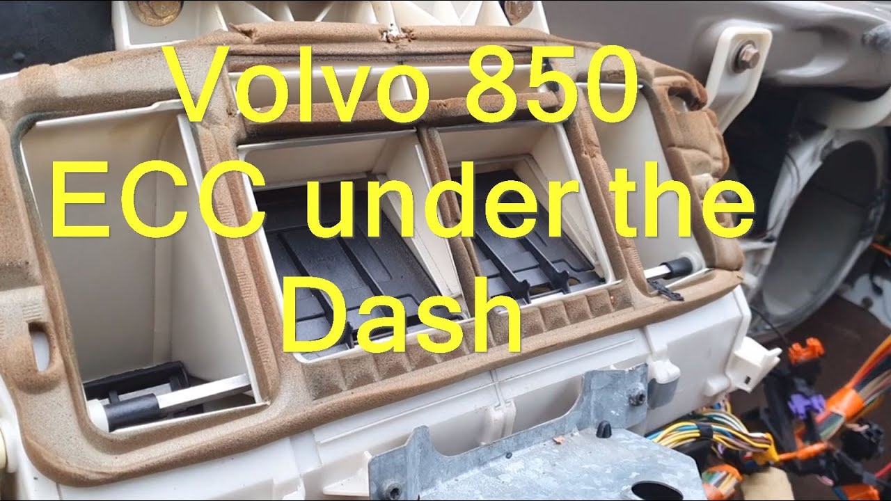 Volvo 850 ECC under the dash system overview - YouTube