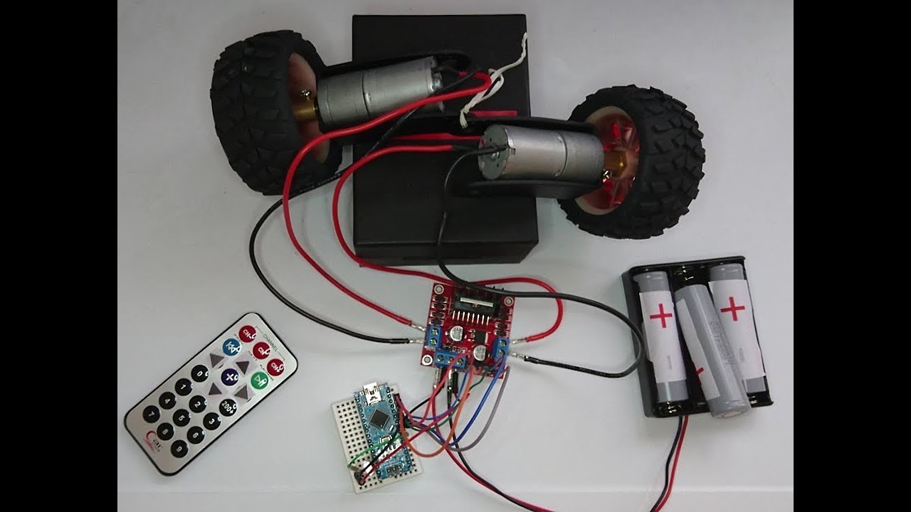 DC motor control, L298N+Arduino, Code is at the end!! - YouTube