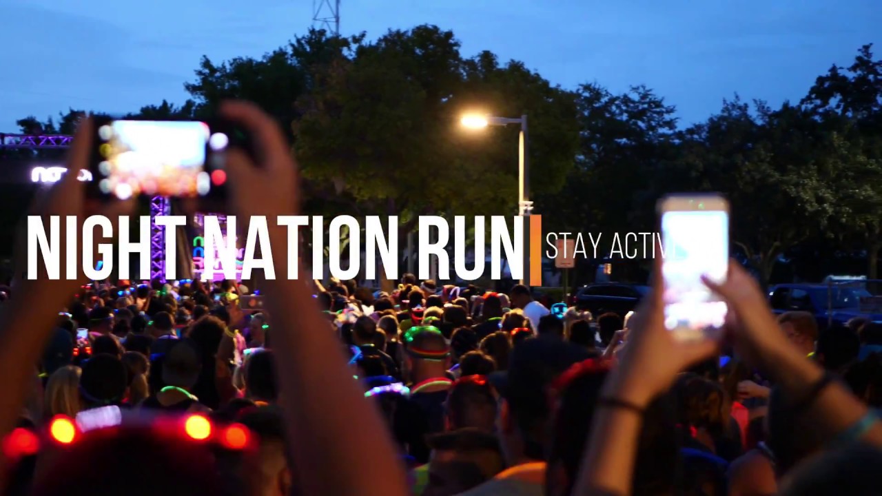 Lumix G9 / Night Nation Run 2019 EXPERIENCE / 5k Run / Tampa, FL - YouTube