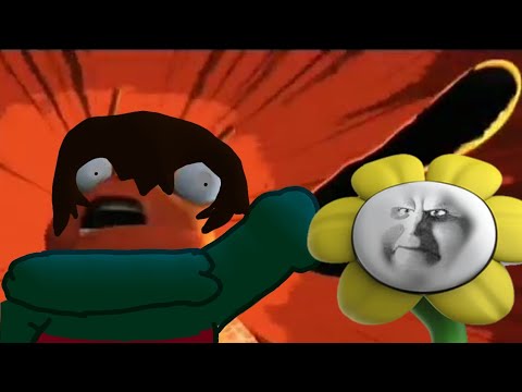 Frisk Reaction to Flowey after the "tutorial ". - YouTube