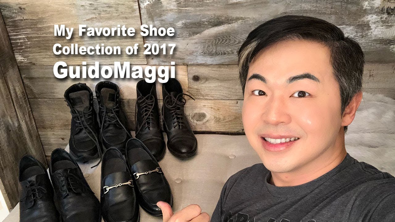My Favorite Shoe Collection from 2017 | GuidoMaggi - YouTube