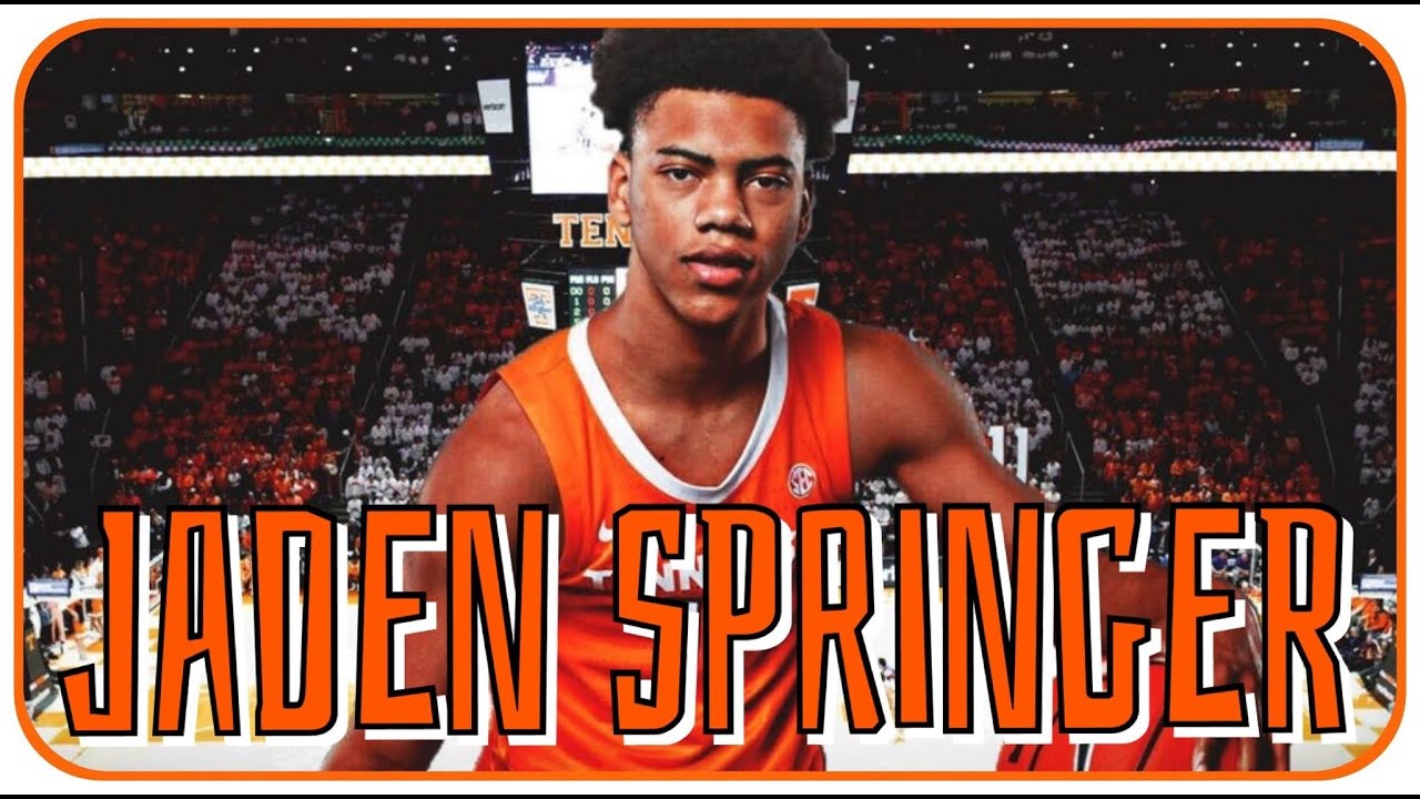 ¿CÓMO JUEGA JADEN SPRINGER? - NBA DRAFT 2021 SCOUTING - YouTube