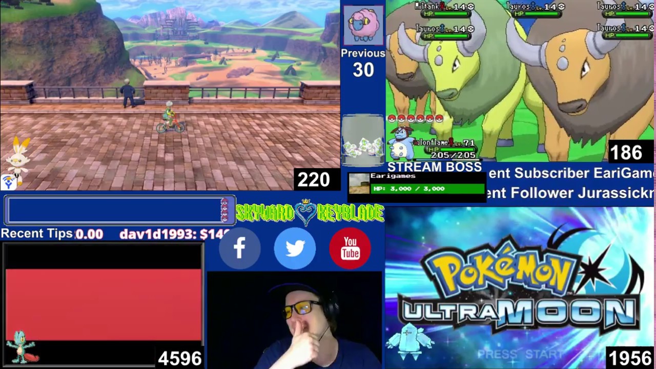 [LIVE] Shiny Tauros After 186 Horde Encounters | Pokémon XY - YouTube
