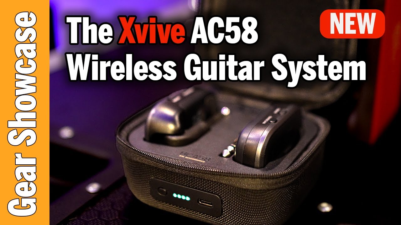 First Look at the Xvive AC58 Guitar Wireless System - YouTube