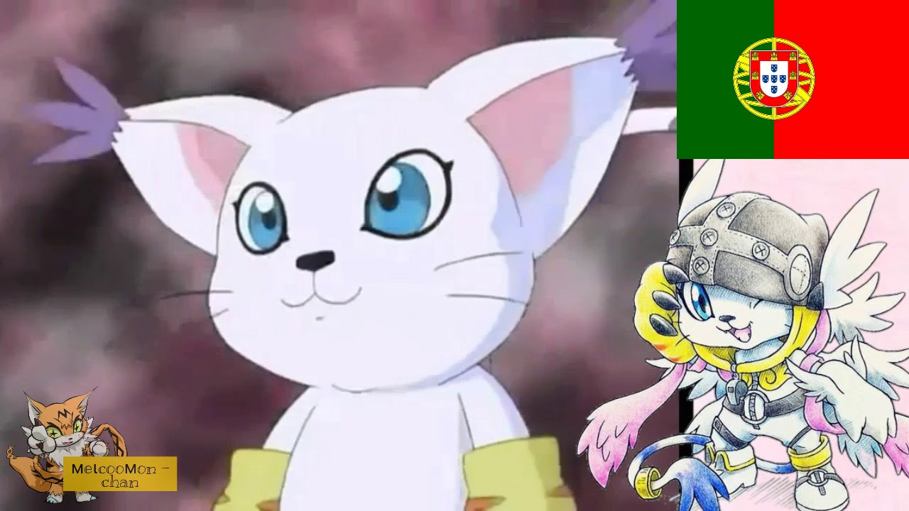 Gatomon digievoluciona a Angewomon. (Multilenguaje) [Meicoomon - Chan ...