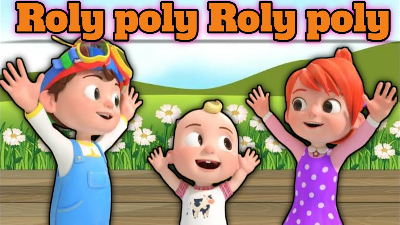 Roly poly Roly poly | Pre Nursery Rhymes Poem | kids Rhymes Poem ...