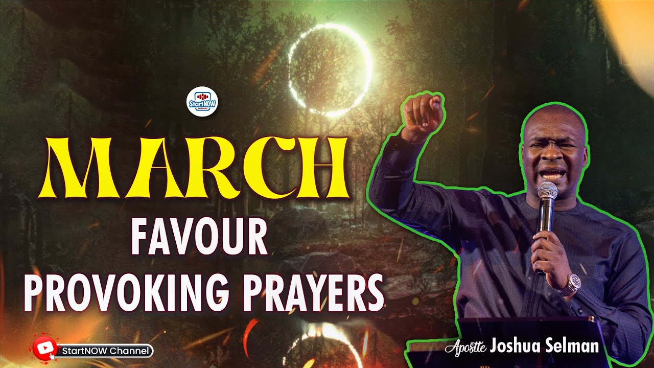 OH LORD, MARCH MUST FAVOUR ME ON TIME | Apostle Joshua Selman ...