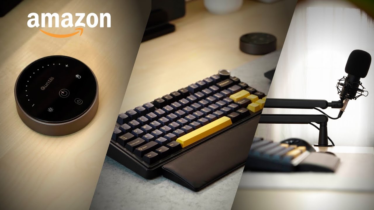 8 BUDGET Amazon Desk Accessories For Your Desk Setup - YouTube