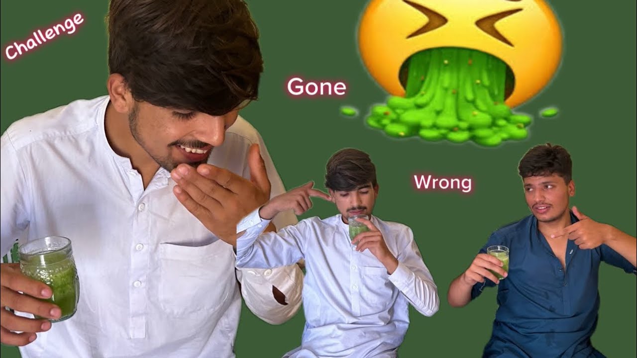 Bahii ko vomiting star ho gai/challang on brother gone wrong/mama ...
