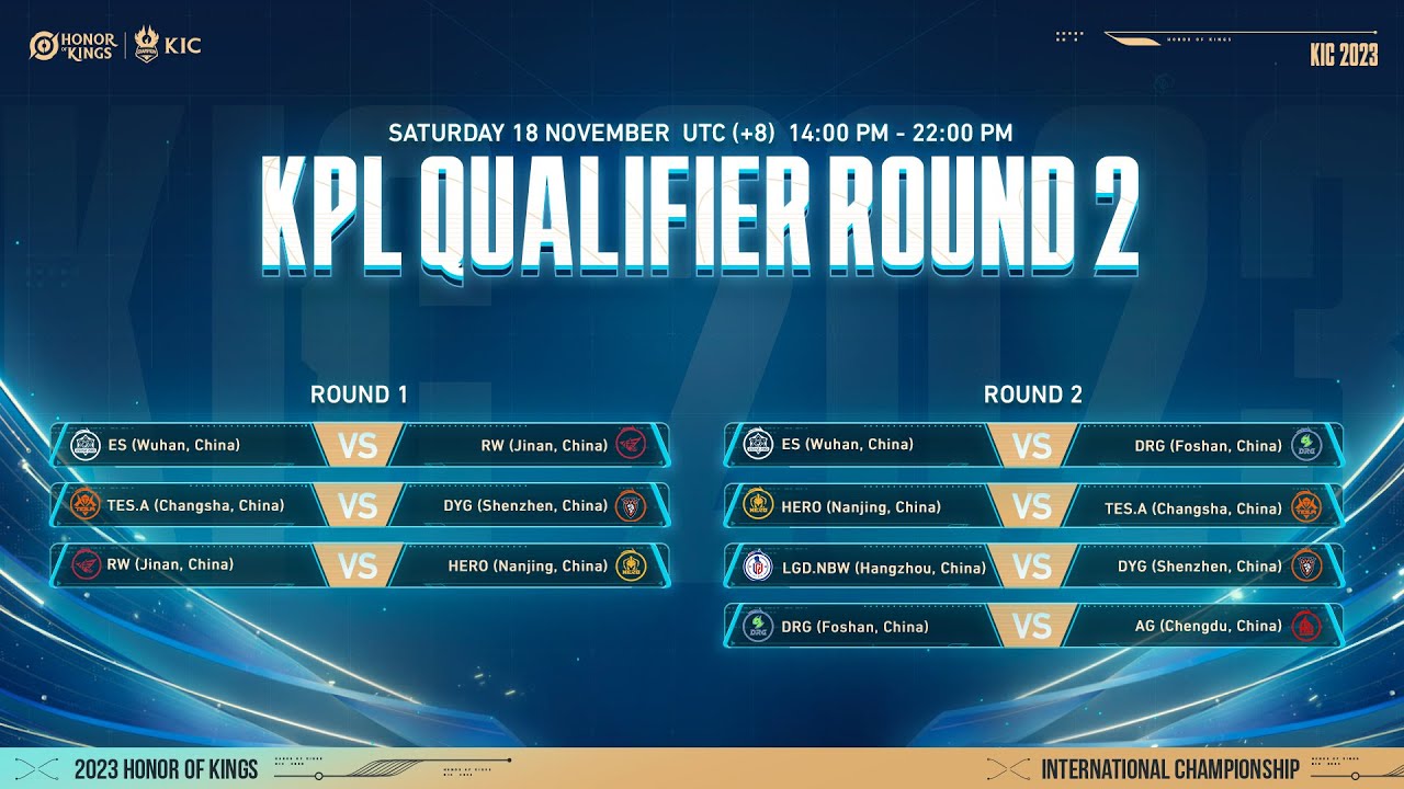 KIC2023 KPL Qualifer R2 Day1 - YouTube