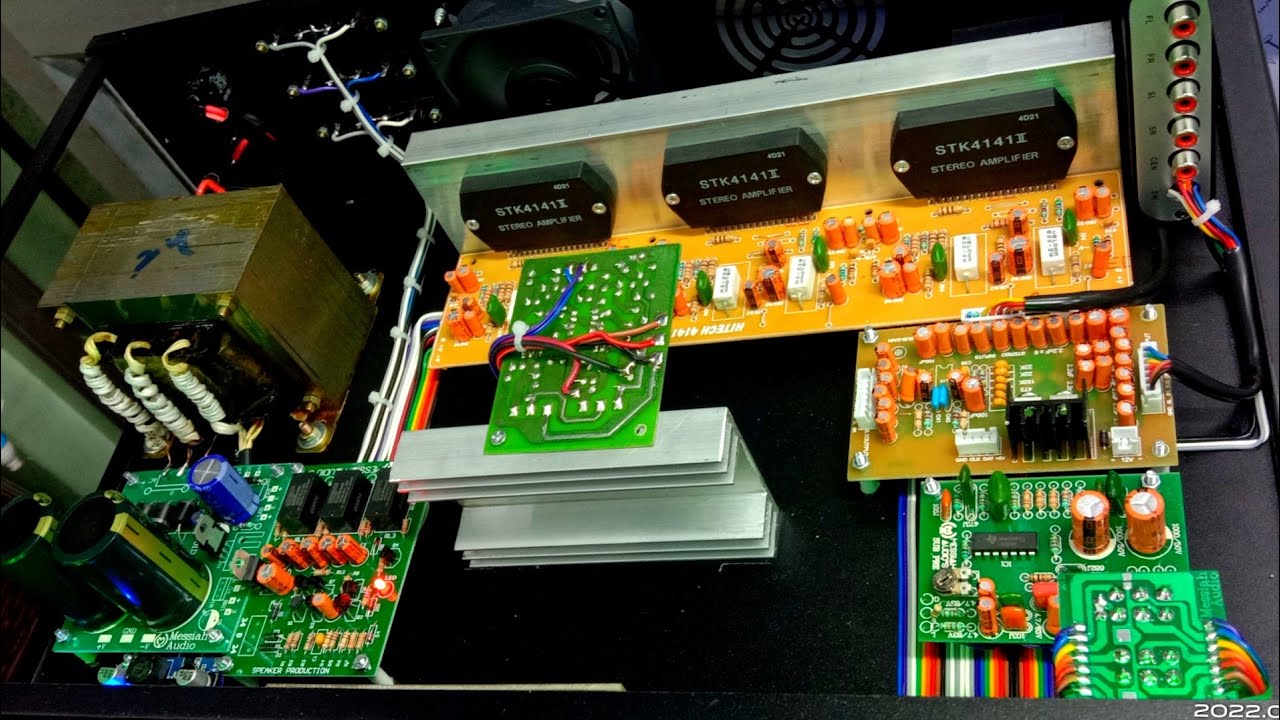 5.1 stk rush box amplifair - YouTube