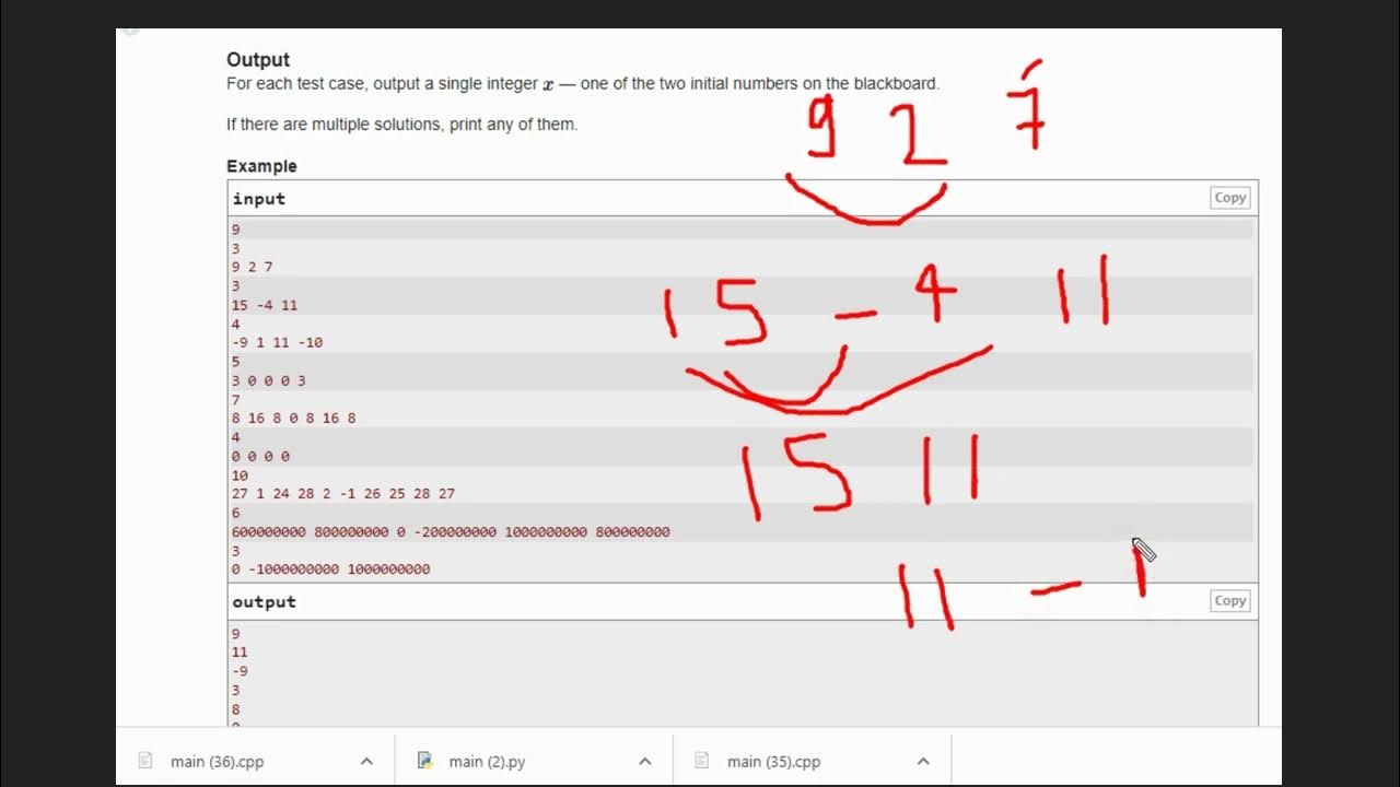 A. Blackboard List | Codeforces Round 877 (Div. 2) | Full solution - YouTube
