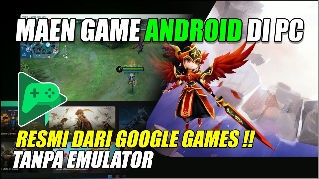 Sekarang Bisa Main Game Android Di Windows Tanpa Emulator - YouTube