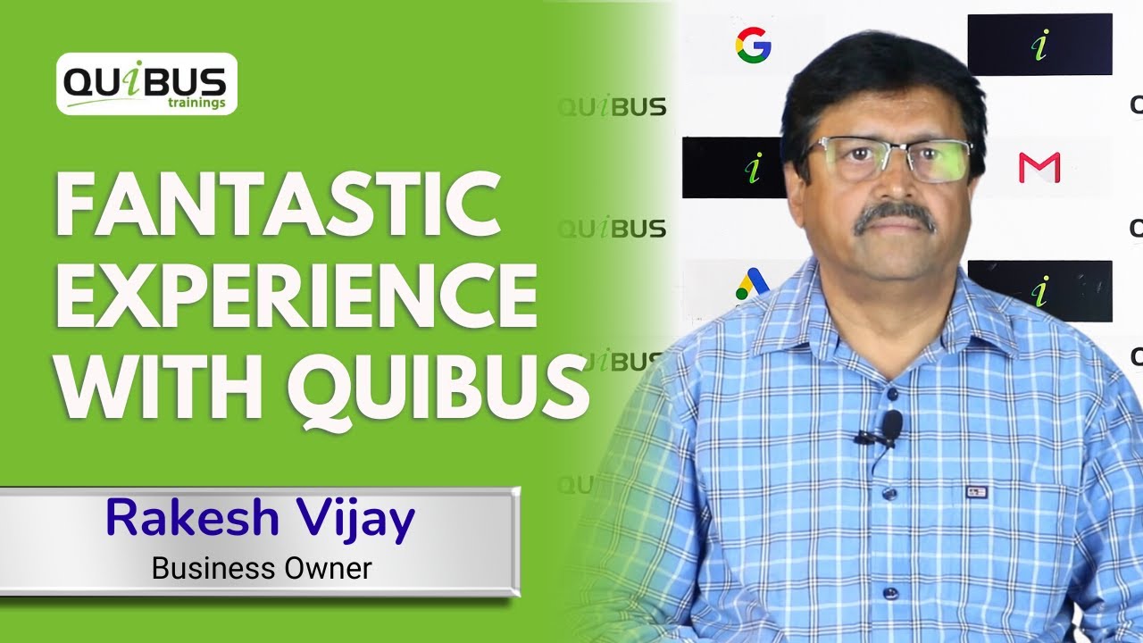 Digital Marketing Course Review by Rakesh Vijay | @QuibusTrainings ...