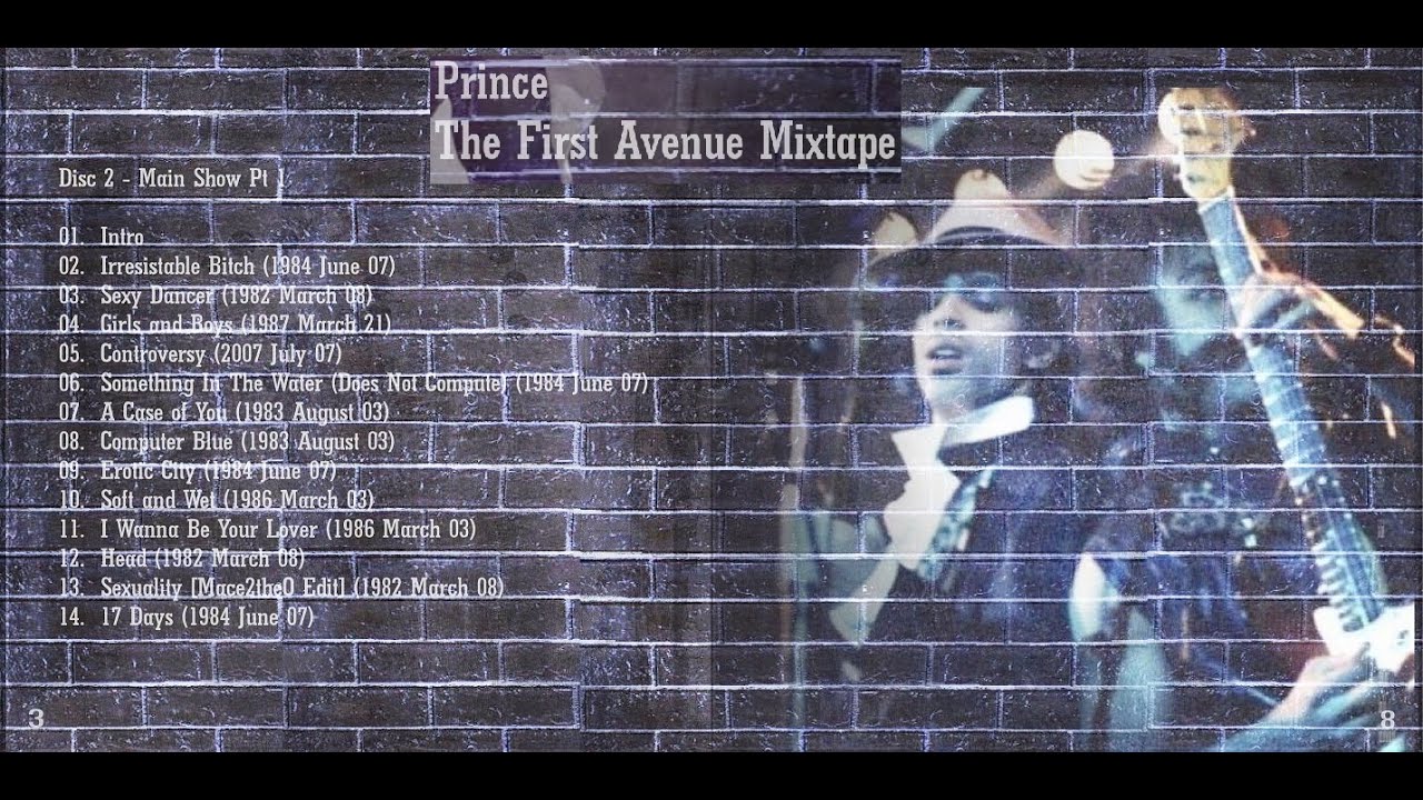 Prince - The First Avenue Mixtape Pt 2 - YouTube