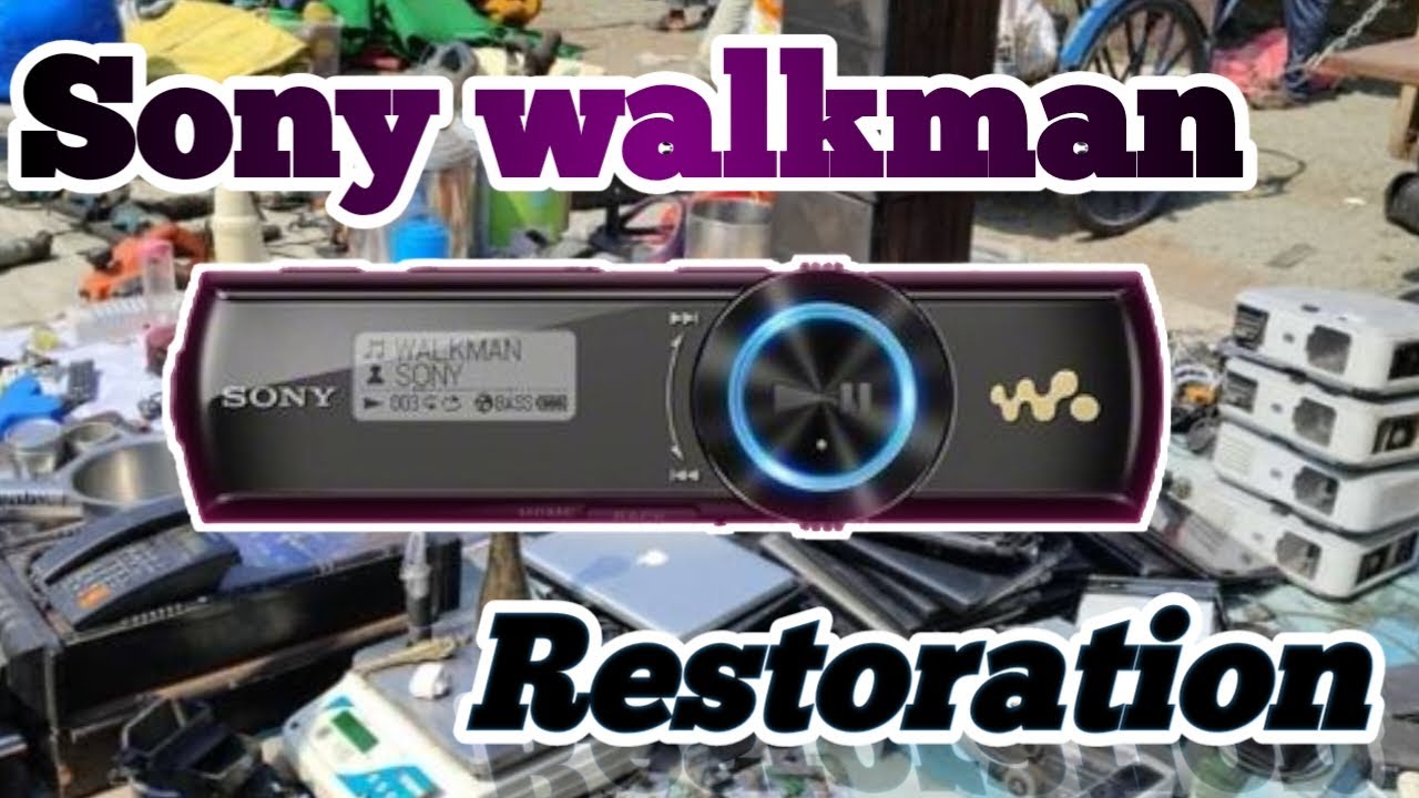 Sony Walkman NWZ B173F restoration | Digital Media Player | FM | Voice ...