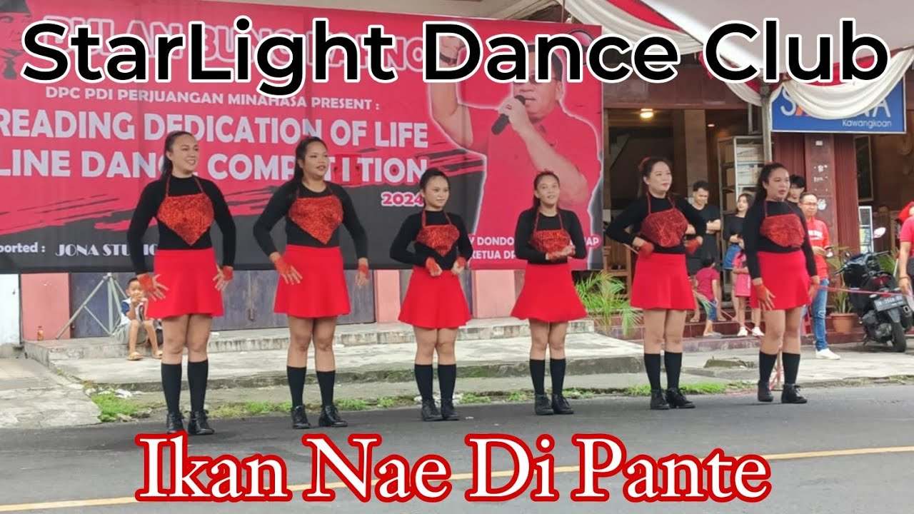 IKAN NAE DI PANTE - LOMBA LINE DANCE - STARLIGHT DANCE CLUB GRUP A ...