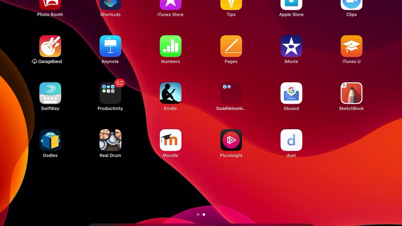 How to remove slide bar from iPad - YouTube