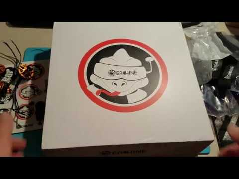 Eachine Tyro99 unboxing - 210mm DIY FPV Racing RC Drone F4 OSD 30A ...