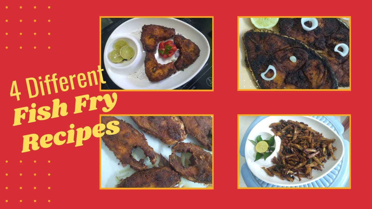 4 Easy and Tasty FISH FRY recipes | Unique Fish Fry | Signature Dishes ...