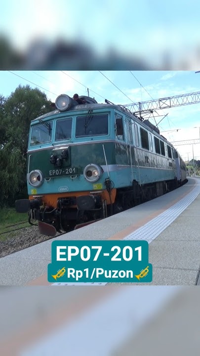 EP07-201🎺Rp1/Puzon🎺 #kolej #pociągi #pkp #intercity #trainspotting - YouTube