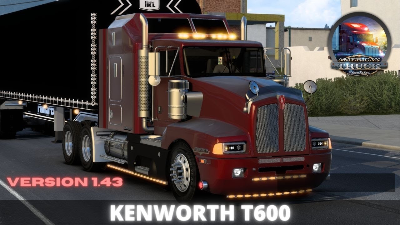 🚚🚛 Kenworth T600 for ATS 1.43 🔥 by Shaneke - YouTube