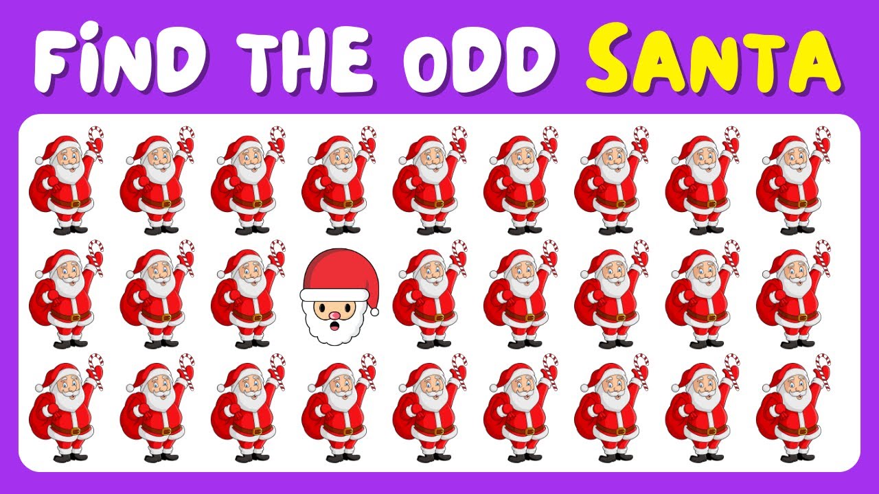 🎄 Unravel the Festive Fun: Christmas Edition of Riddles Odd One Out ...