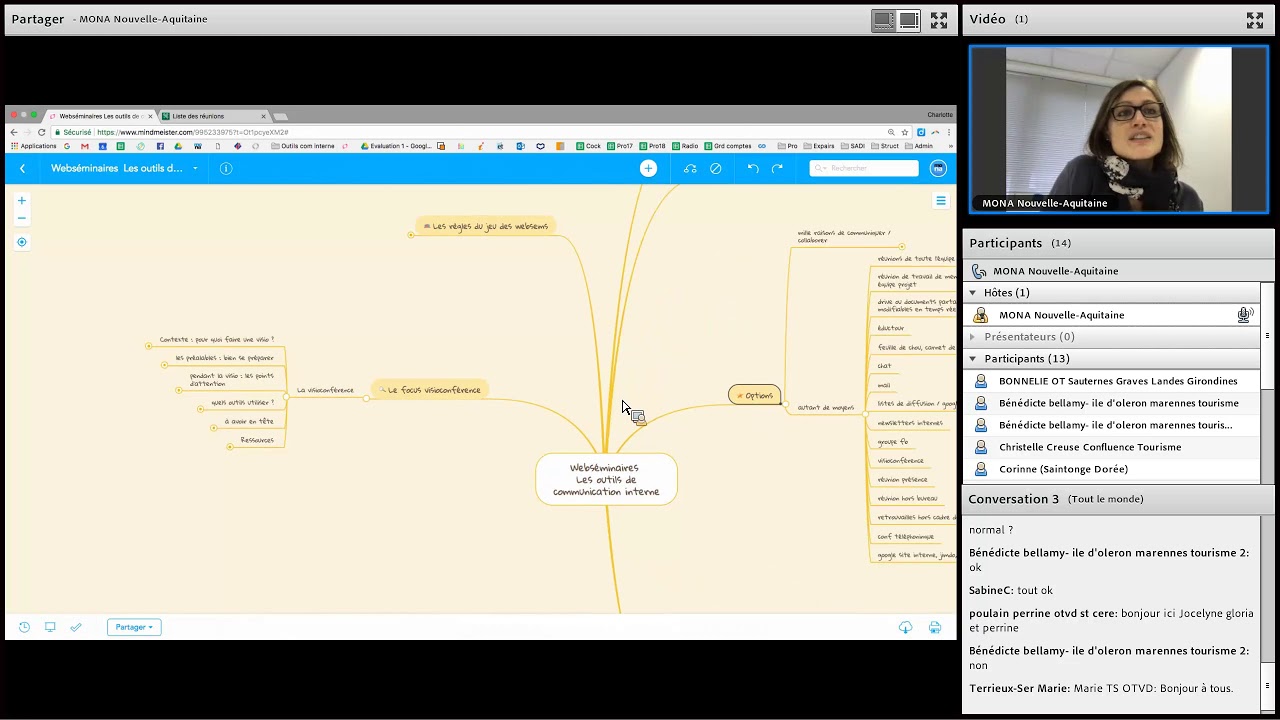 2017 Webséminaire Les outils de communication interne #1 visio & chat ...