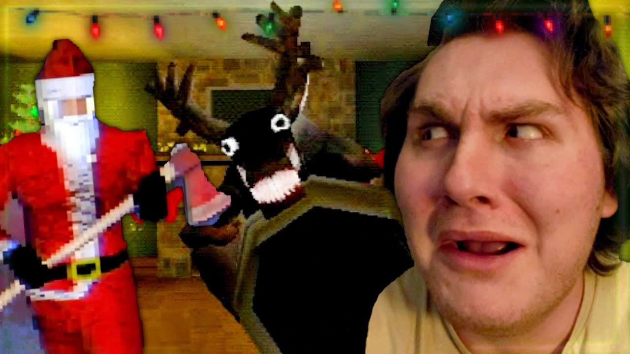 KILLER SANTA & FESTIVE HORROR??? | 3 Scary Games #4 - YouTube