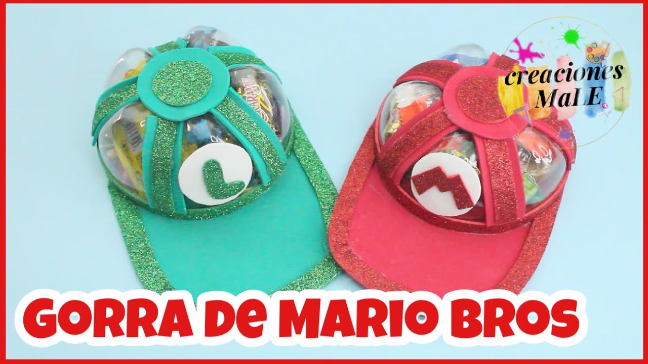 GORRA DE MARIO BROS || DIY || RECICLADO - YouTube
