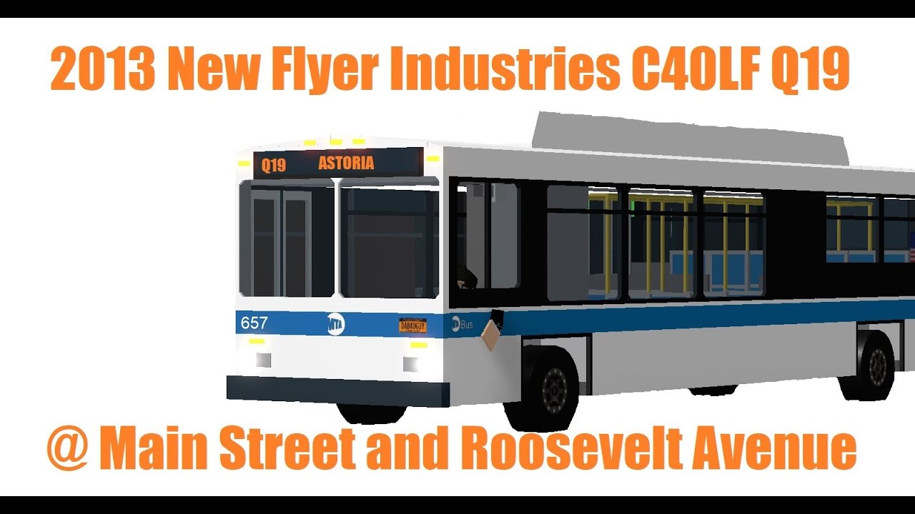 MTA Bus: Astoria bound 2013 New Flyer C40LF Q19 [#657] @ Main St ...