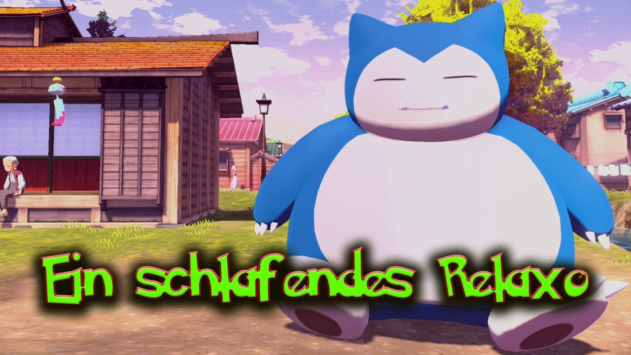 ★Ein schlafendes Relaxo ★ Pokemon-Legenden Arceus★ - YouTube
