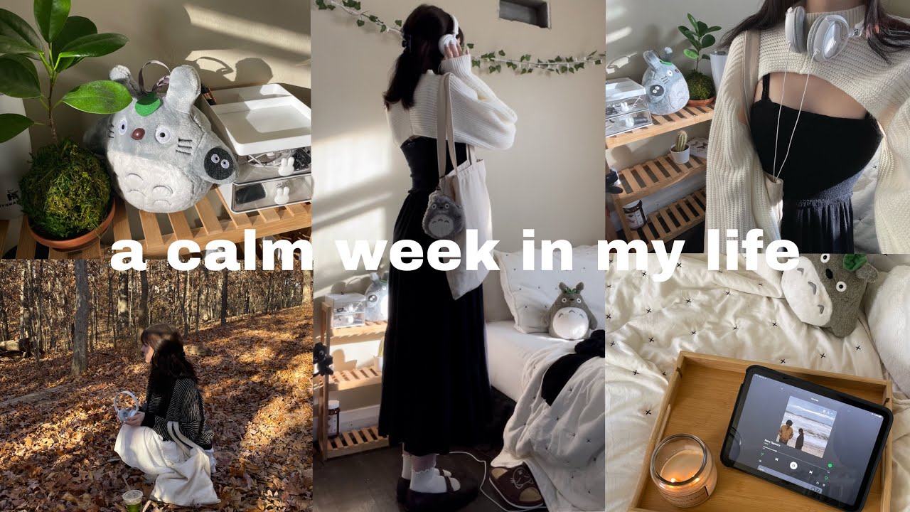 calm week in my life 🧸🌟🎧 cozy days, new clothes, peaceful, lofi, no ...