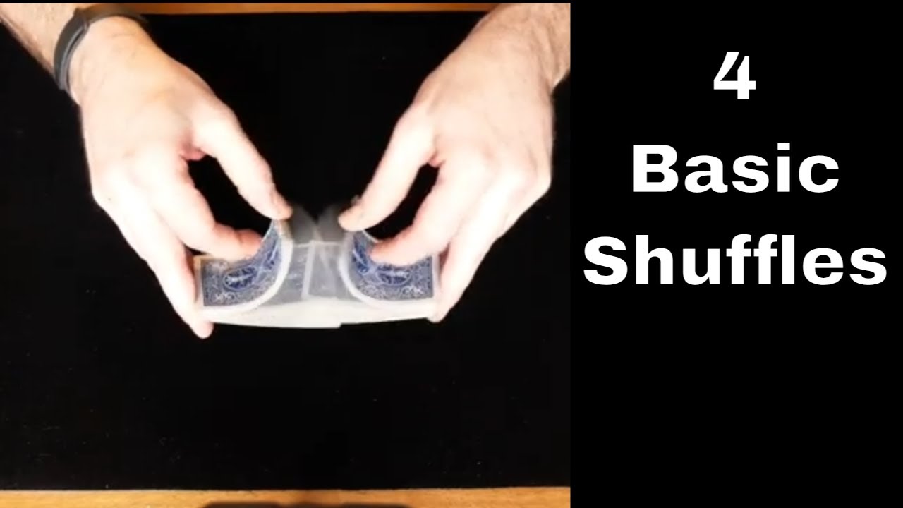 How to shuffle a pack of playing cards. - EVERYDAY shuffles - YouTube