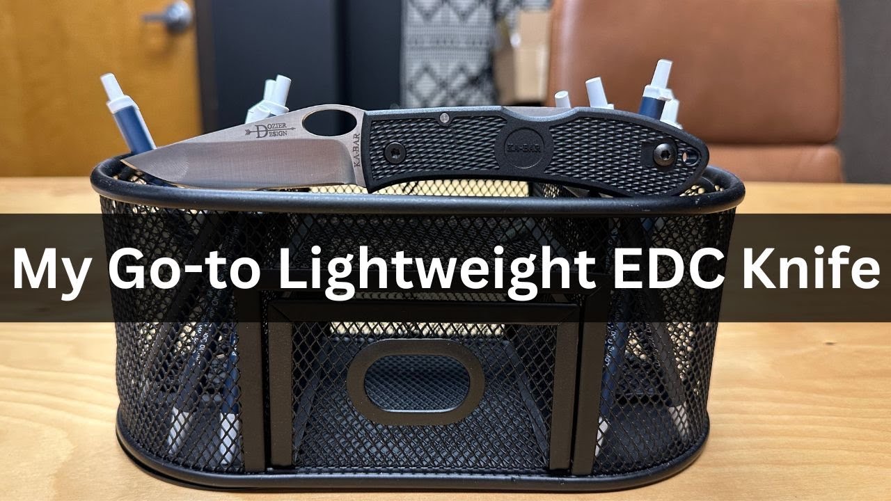 The Best Pocket Knife Under $50? My Go-To Lightweight EDC! - YouTube