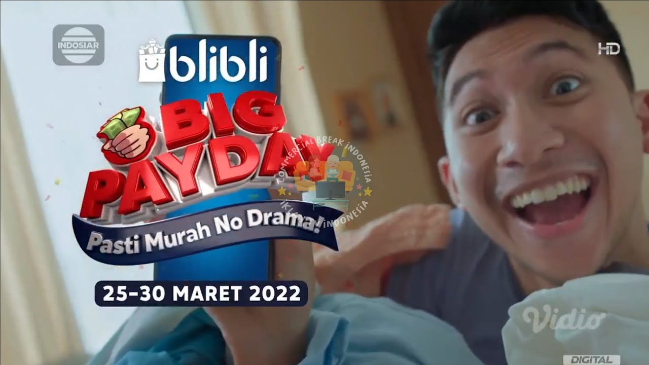 IKLAN BLIBLI BIG PAYDAY 25-30 MARET "Pasti Murah No Drama!" • 15s (2022 ...