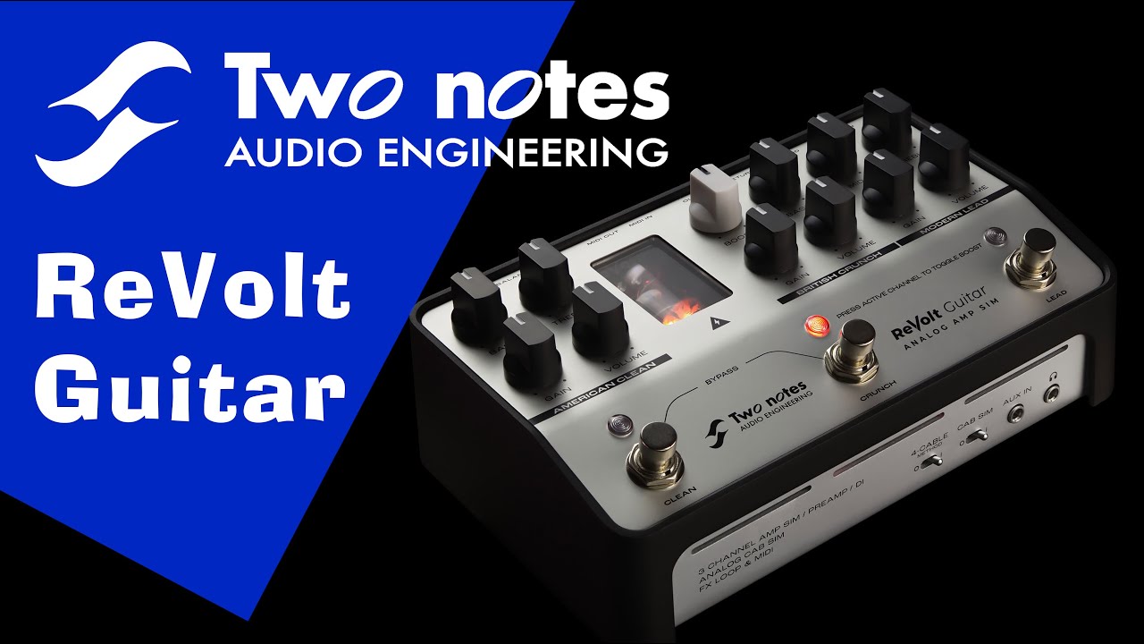 Two notes ReVolt Guitar Demo - YouTube
