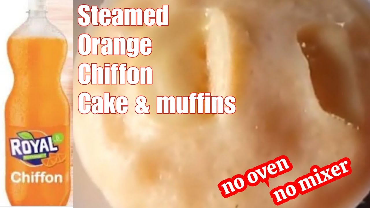 STEAMED ORANGE CHIFFON CAKE & MUFFINS // MercyAcas - YouTube