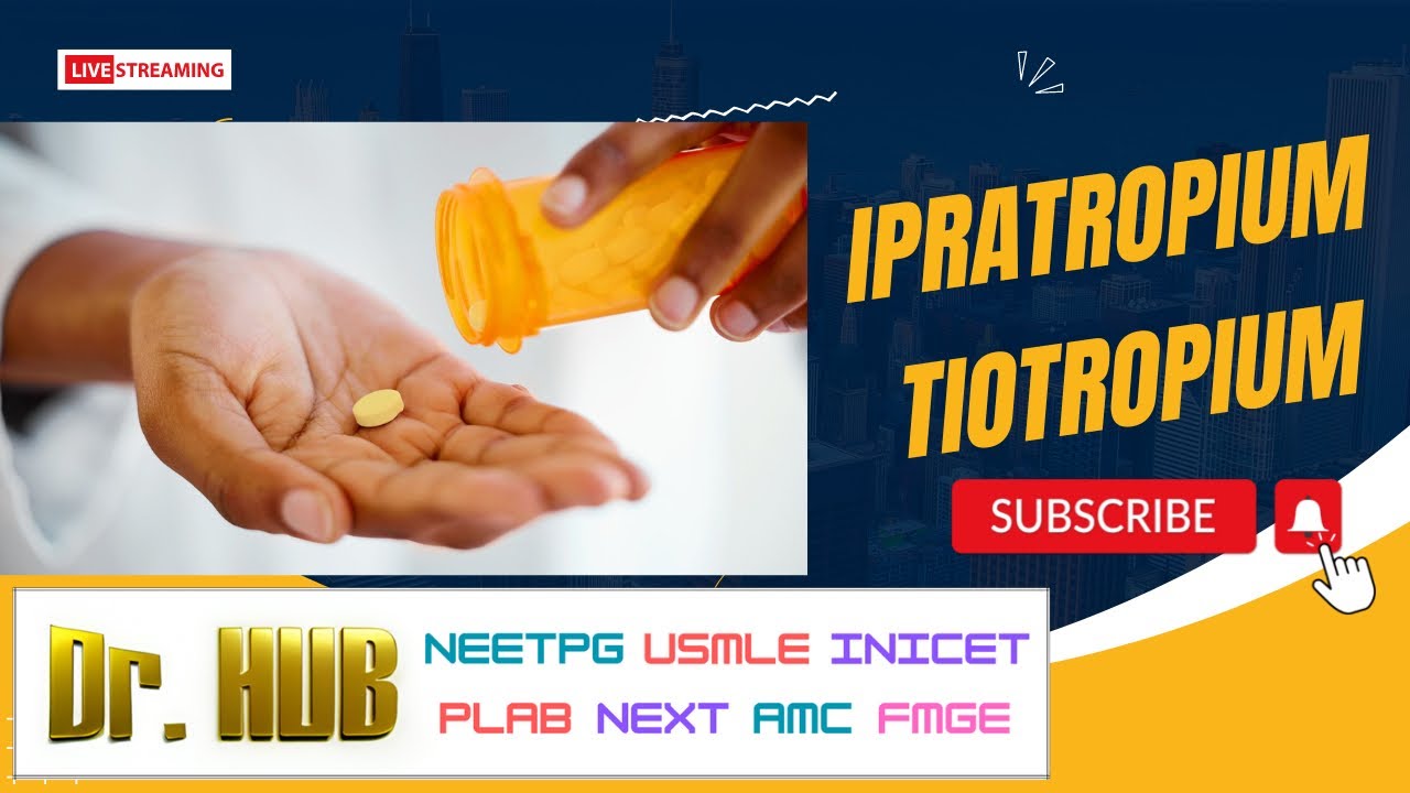 Ipratropium vs tiotropium - YouTube