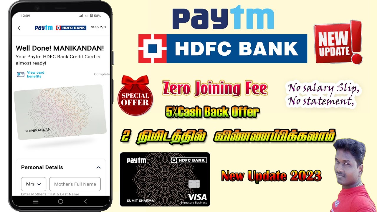 paytm credit card apply free | Paytm HDFC Bank Credit card Apply in ...