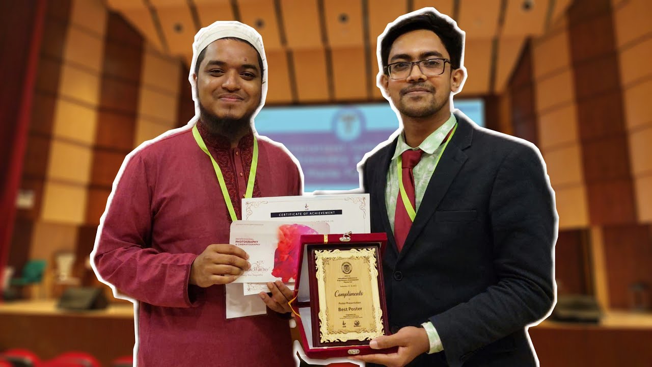 🏆We won Best Poster Presentation Award at ICDD'22 🥰 | IUB | Pharma Fest ...