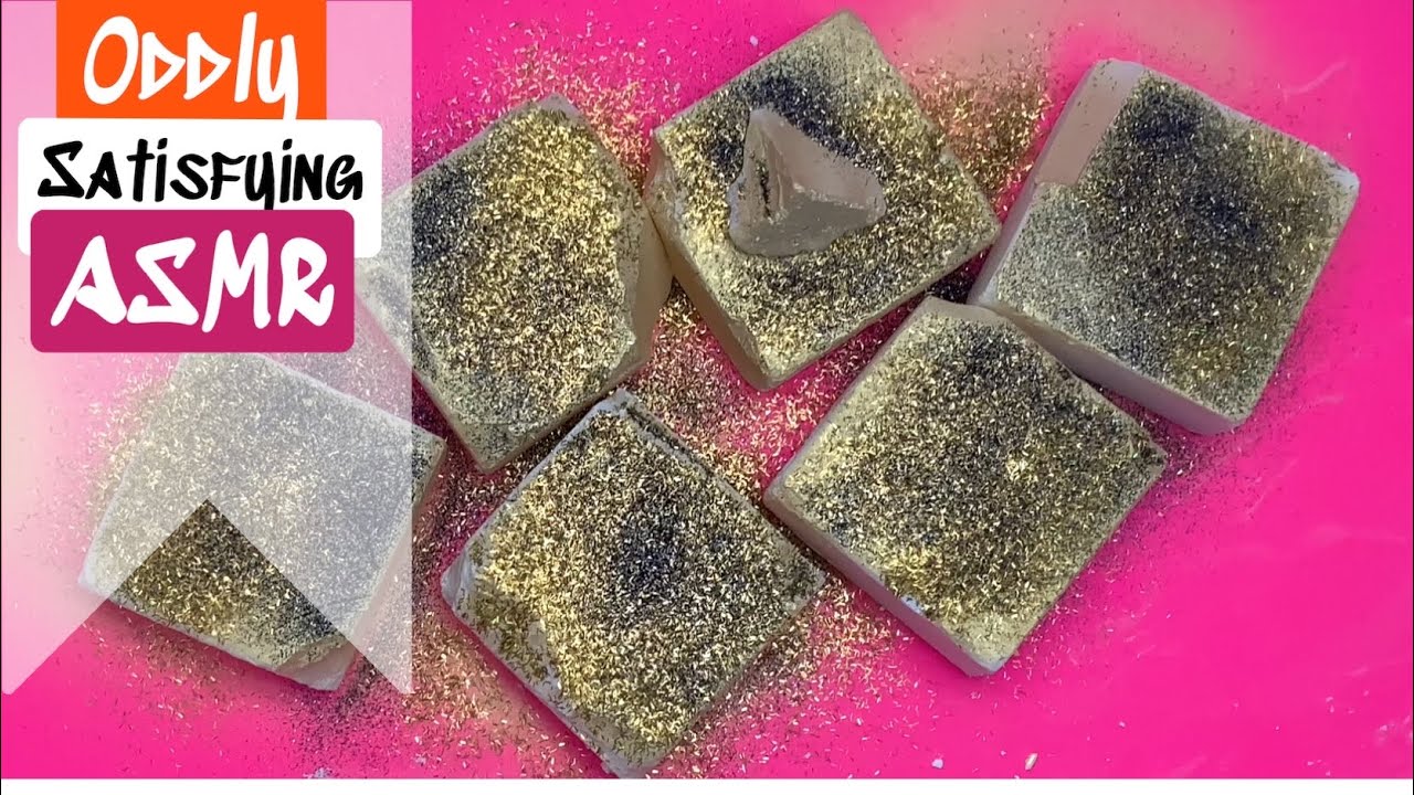 ASMR: SATISFYING GOLD ADER GYM CHALK + HAPPY BIRTHDAY @Aqua Asmr ...