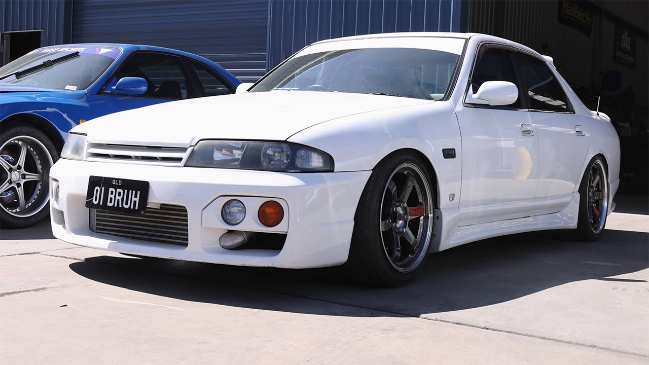 R33 RB25DET Head Gasket Upgrade + Type X 180SX first start - YouTube