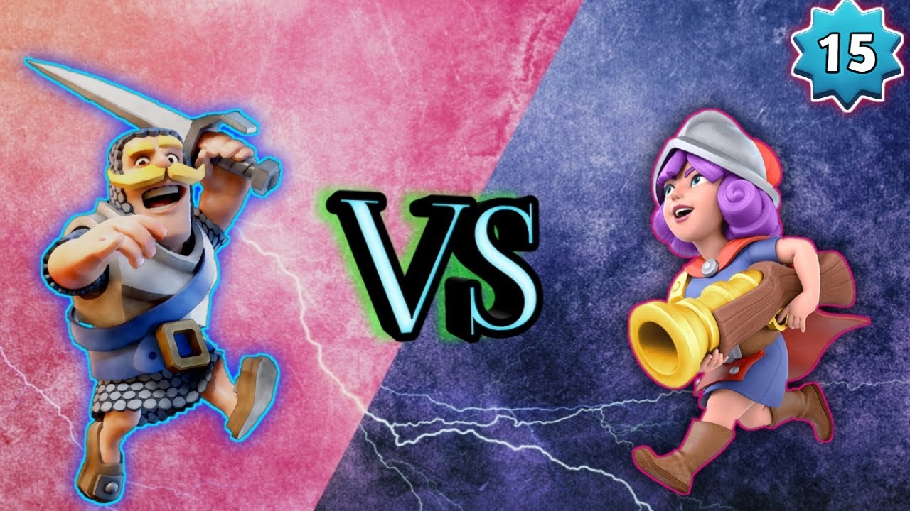 Musketeer Vs Knight | 1v1 | Clash Royale - YouTube