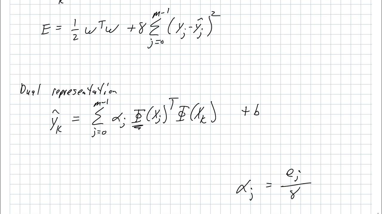 Support Vector Regression - YouTube
