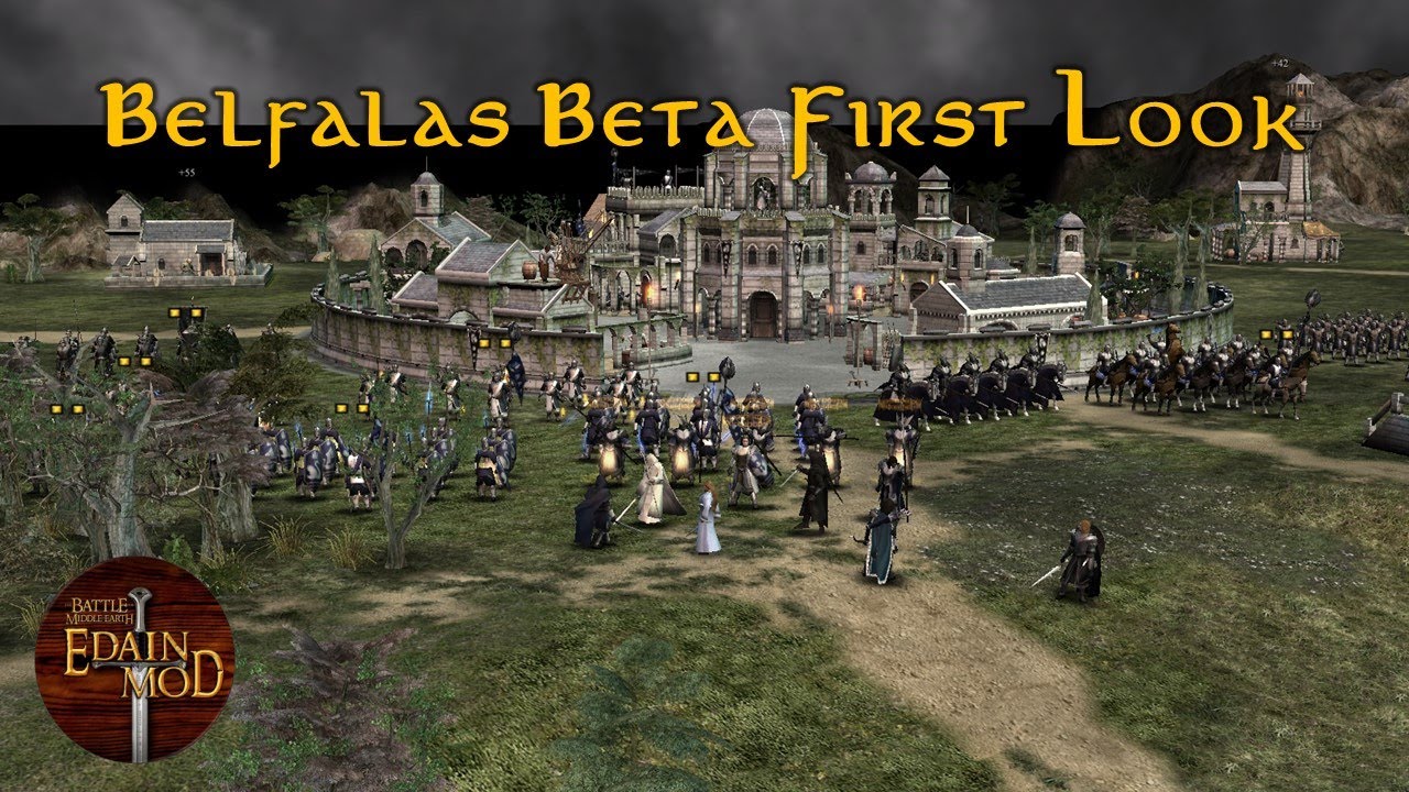 First Look at Belfalas Sub faction Edain Mod Beta 4.8 - YouTube