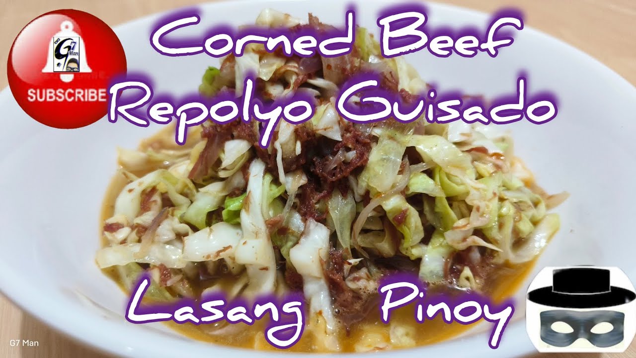 #(G7 Man)Corned Beef Repolyo Guisado - YouTube