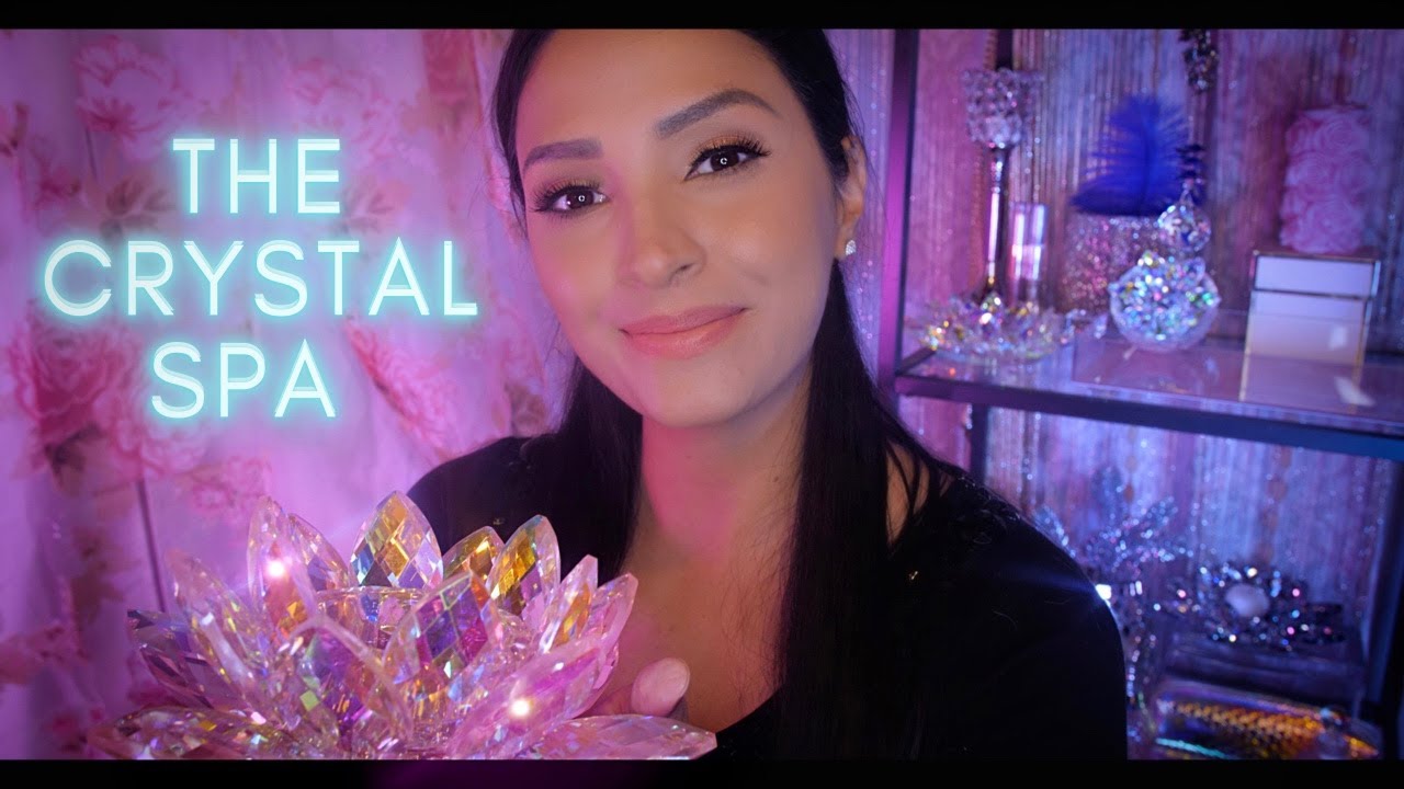 ASMR Crystal Spa | ASMR Relaxing Makeup Roleplay + Personal Attention ...